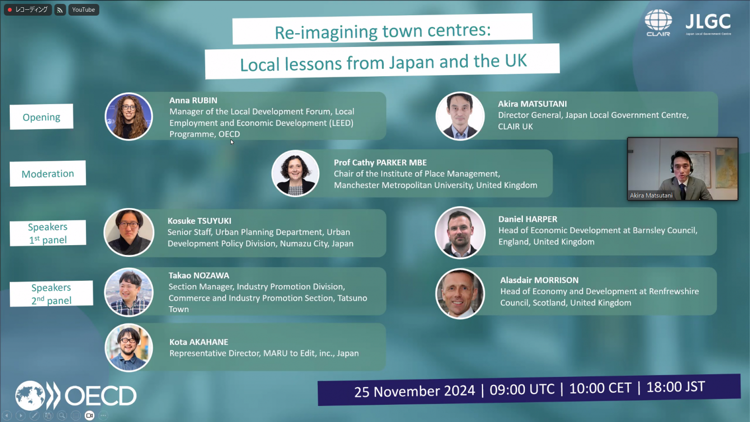 JLGC Seminar: Re-imagining town centres: Local lessons from Japan and ...